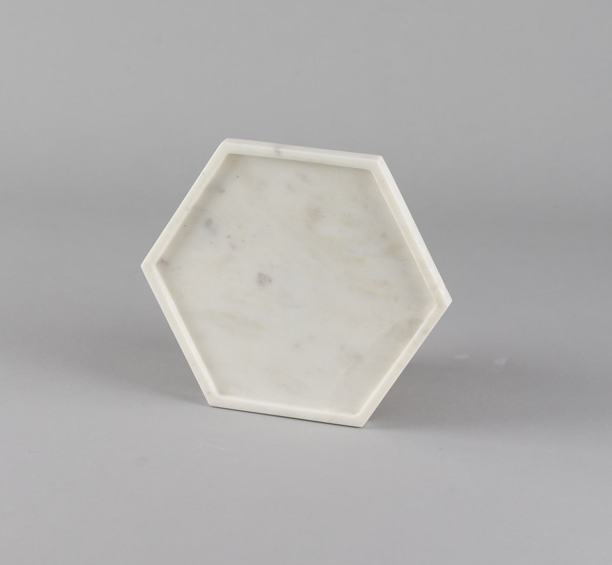 Shop Hexagon Shape Marble Tray | Stone Essential Marble Serveware