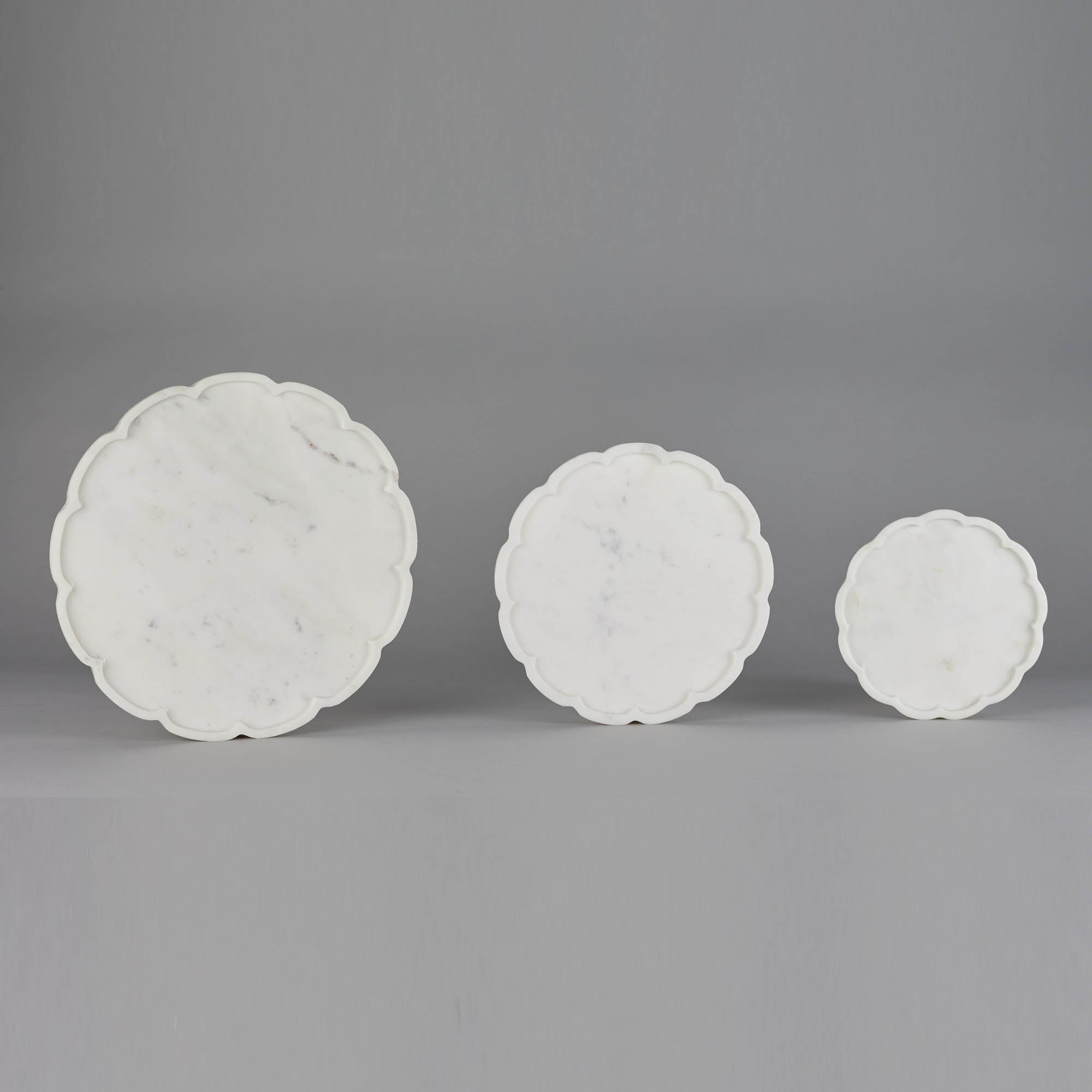 White Marble Princess Platter | Marble Serveware | Stone Essential