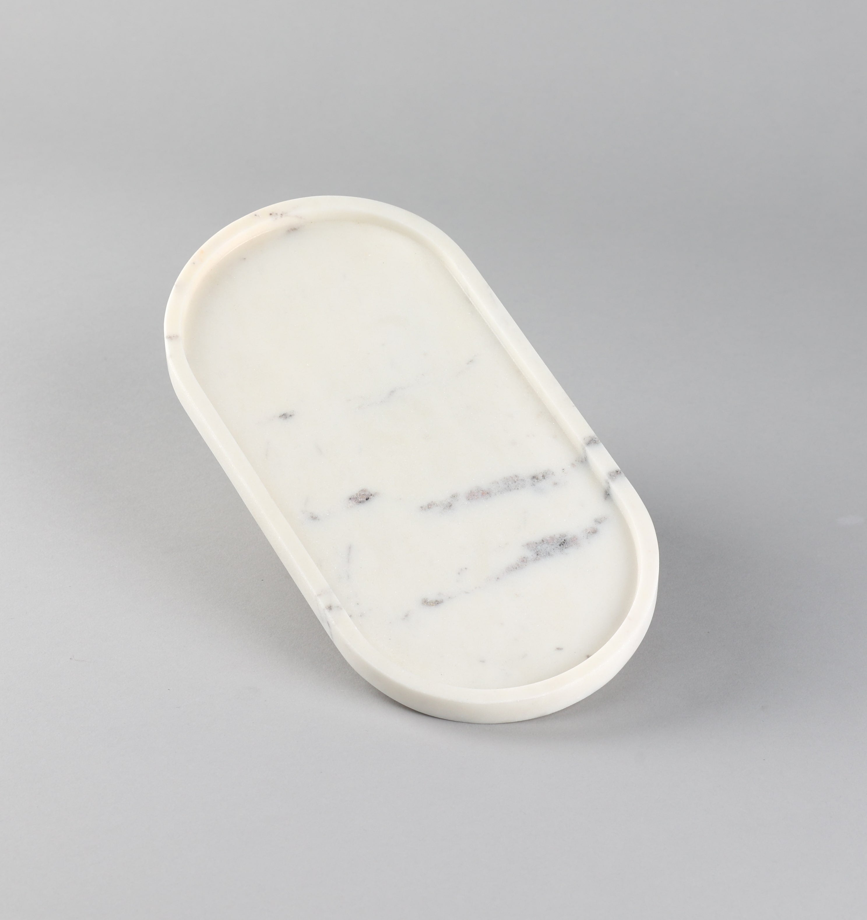 Oval Shape Marble Tray | Shop Online at Stone Essential