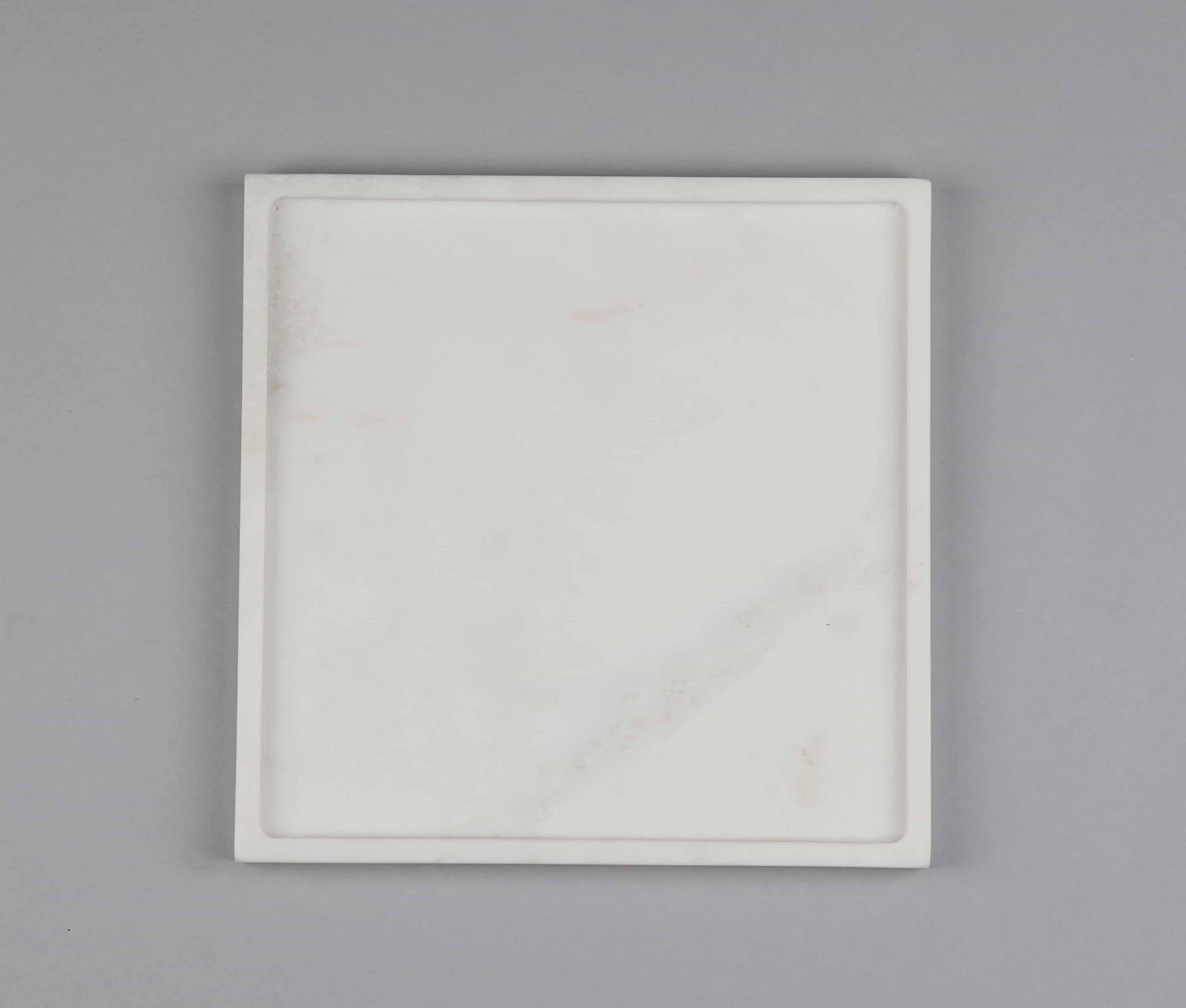 Stone Essential - Square Shape Marble Tray | Stylish Serveware